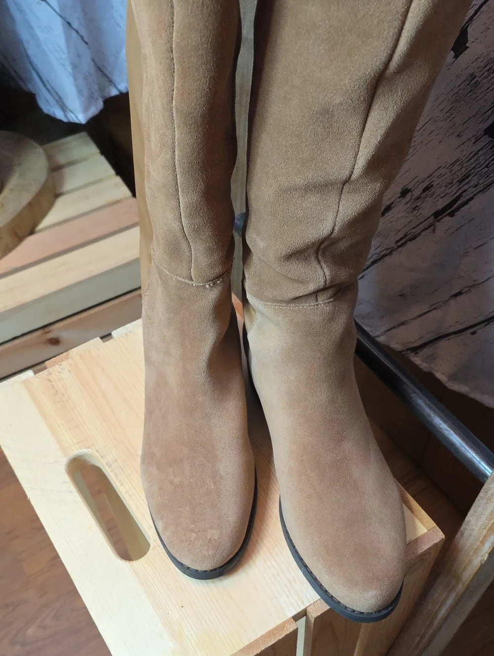 Blondo | Shoes | Blondo Velma Tall Suade Boots Womens Kneehigh ...